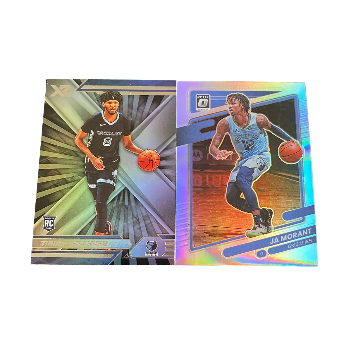 PANINI 2021-22 Grizzlies Ja Morant OP Special Card Sports Cards 2 Pcs ...