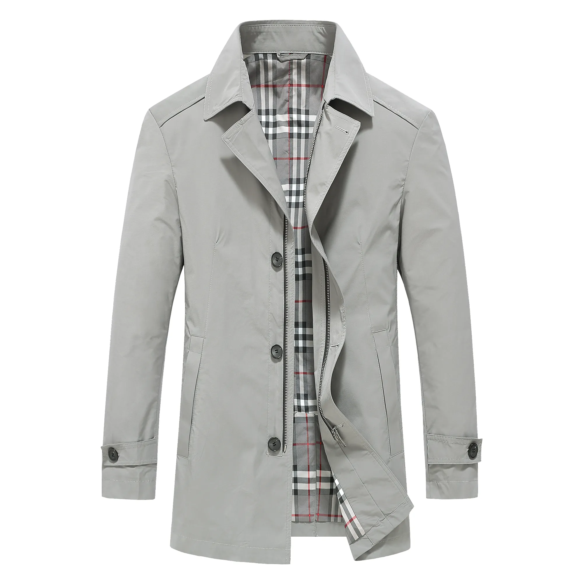 PIERRE CARDIN Trench Coat Men's - POIZON