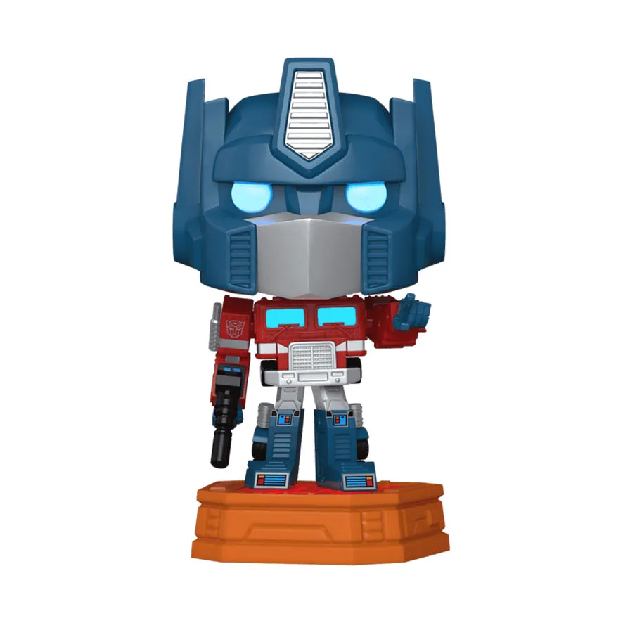 Funko Pop! Retro Toys Transformers Lights and Sounds Optimus Prime ...