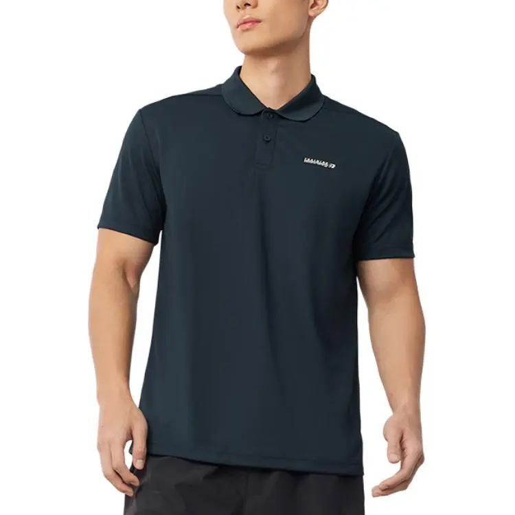 361° Polo Shirt Men's Deep Ink Blue - POIZON