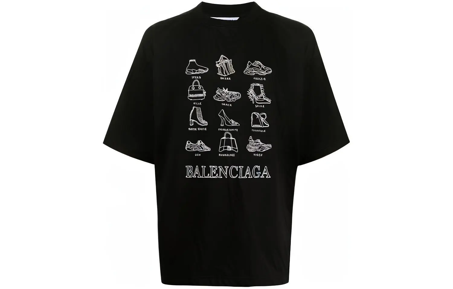 Balenciaga Icons Xl T-shirt - POIZON