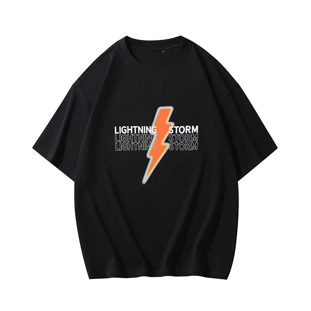 Lightning X Storm Heavyweight T Shirt Unisex - POIZON