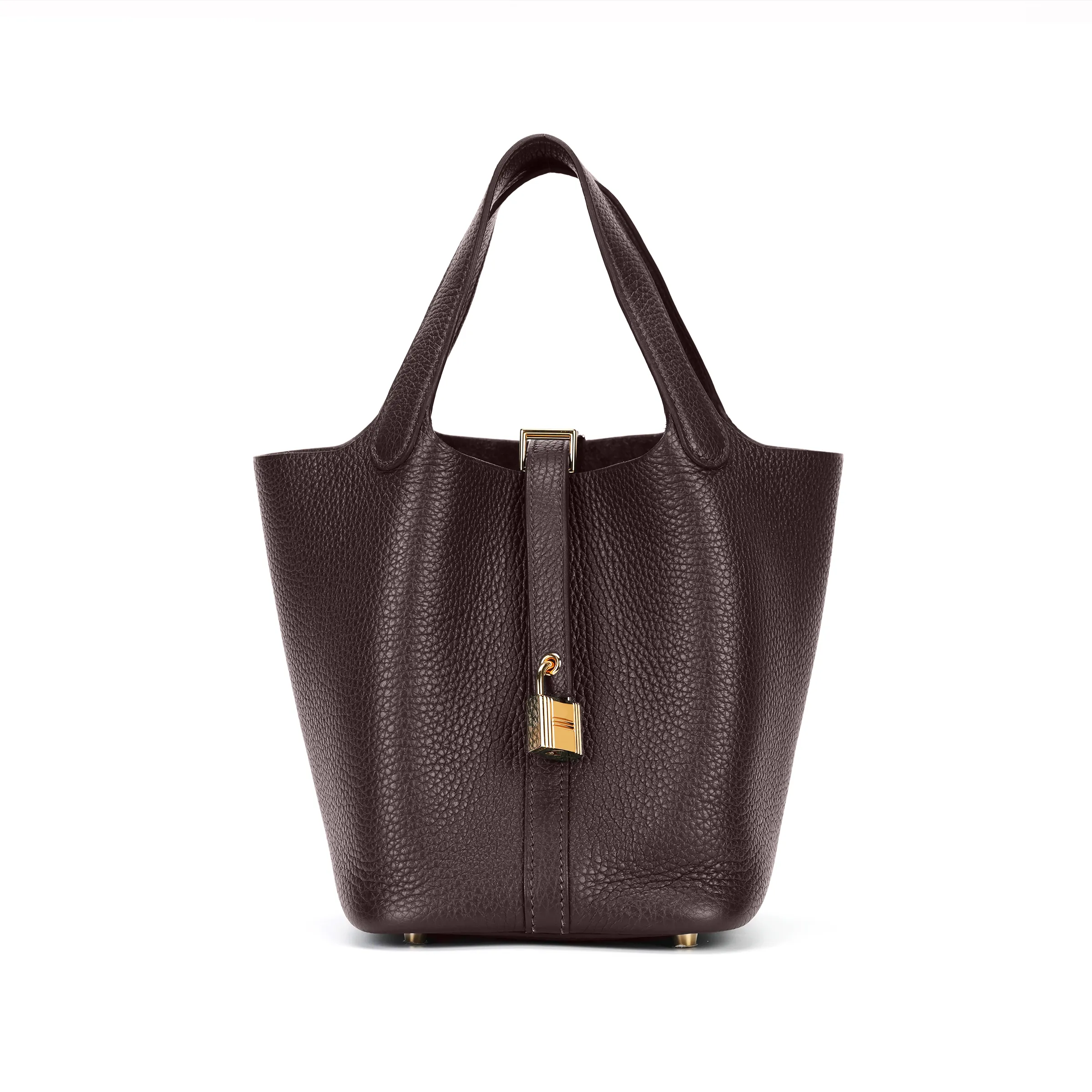 HERMES Picotin Lock Taurillon Clemence Leather Basket Bag Handbag ...