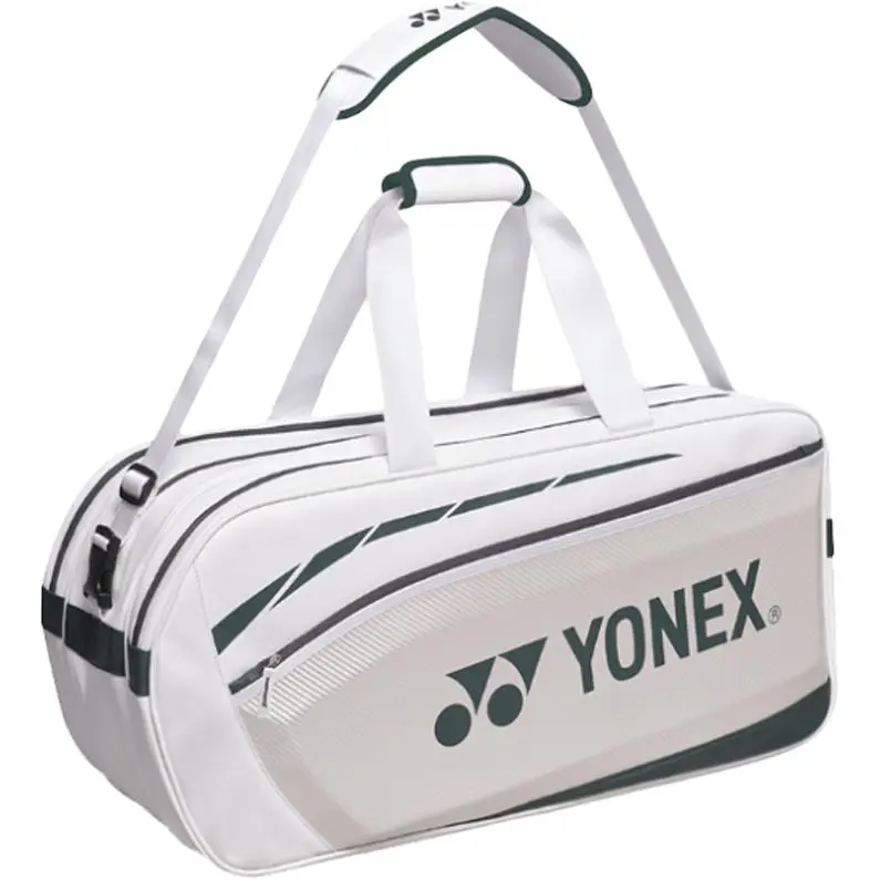 YONEX Badminton Racket Bags Crossbody Bag White Unisex - POIZON