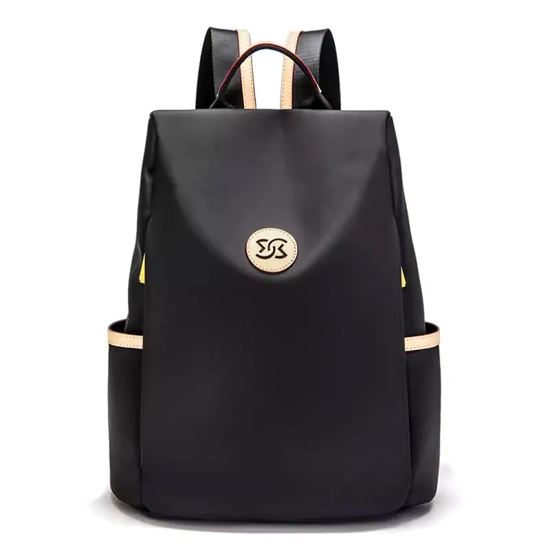 CLEVER& KETCH Oxford Backpack Unisex Classic Black/Mysterious Blue - POIZON