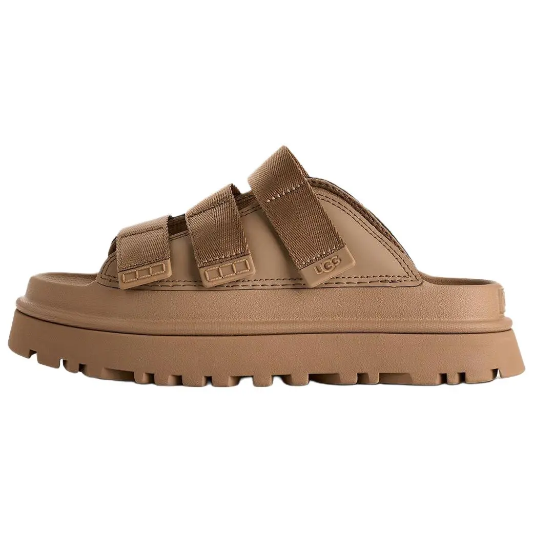 UGG EVA Abrasion Resistant Slide Slippers Women's Dark Sand - POIZON