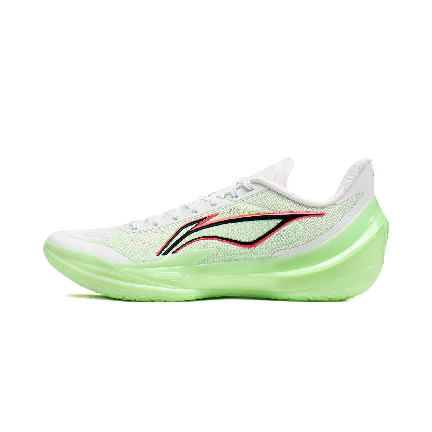 LiNing Blade 5 V2 Basketball Shoes Men's White Green - POIZON