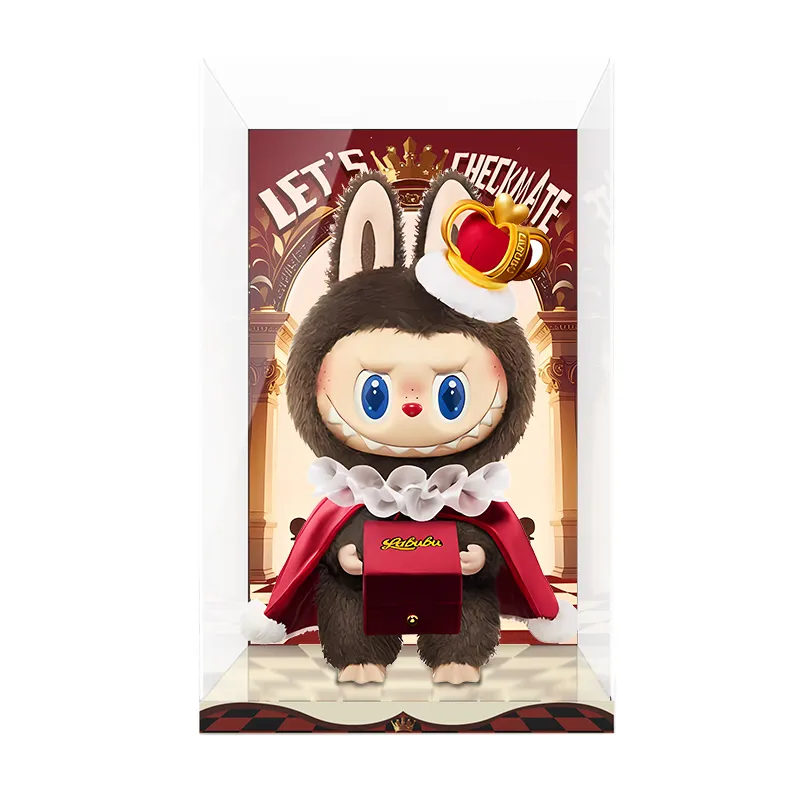 LIGHT YOUR BRICKS Compatibility Pop Mart Labubu Chinese Chess Adventure ...