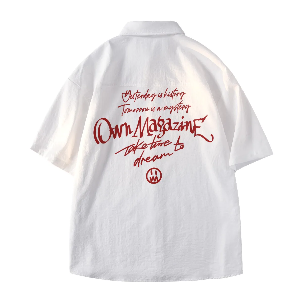 MINISO Shirts Unisex Light Rice (Y Liberty Magazine Badge _Y Liberty ...