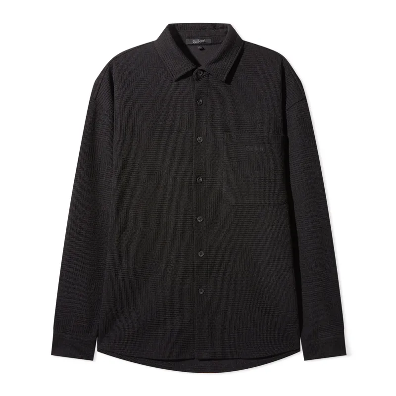 Cabbeen Shirts Men Coal Black - POIZON