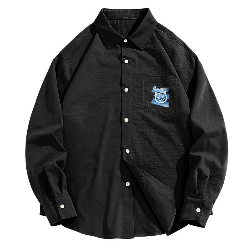 MINISO Shirts Unisex White (with Graffiti Blue Bear Chest Logo) 4XL ...