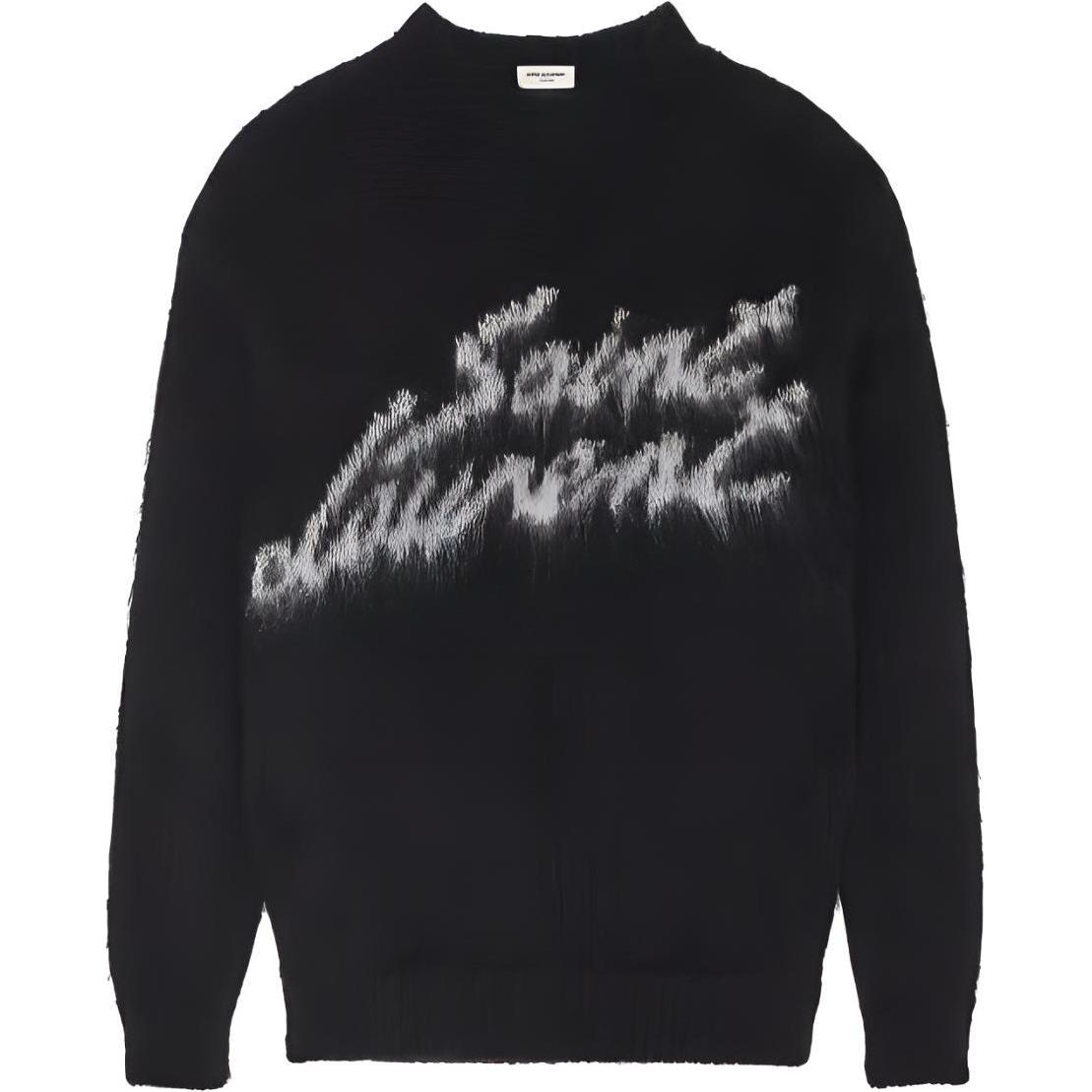 SAINT LAURENT 90S Sweater in Mohair - POIZON SAINT LAURENT 90S Sweater in Mohair - POIZON