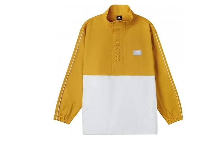 New Balance Jackets Men Yellow - POIZON