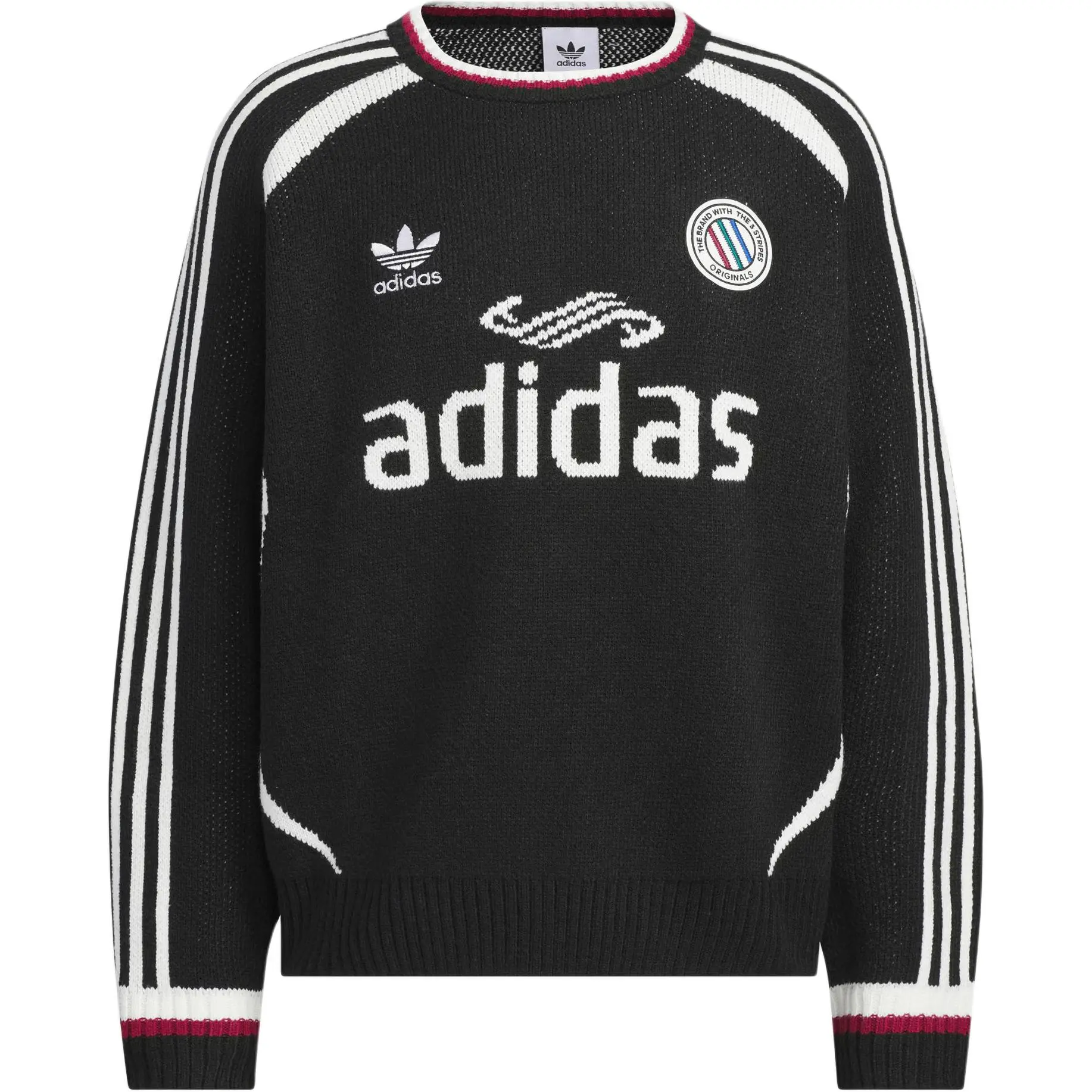 Adidas Originals ADICOLORADC FW24 BC CREW U Knitwear Unisex Black XS ...