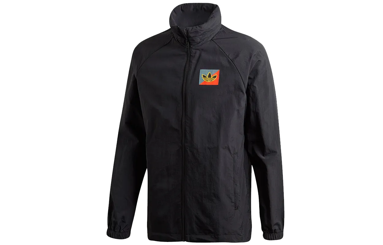 Adidas Originals DIAGONAL WB Jackets Men Black - POIZON