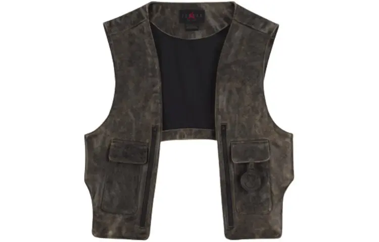 JORDAN X J Balvin Leather Vest XL - POIZON