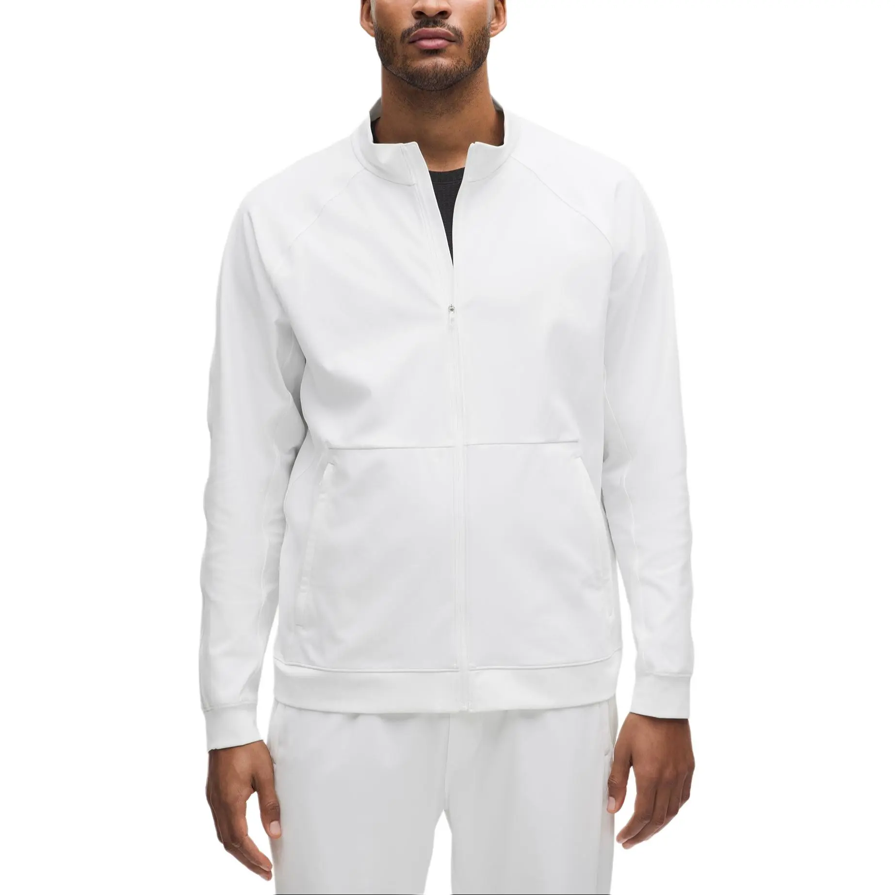 Lululemon Pace Breaker Jackets Men White/WHT - POIZON