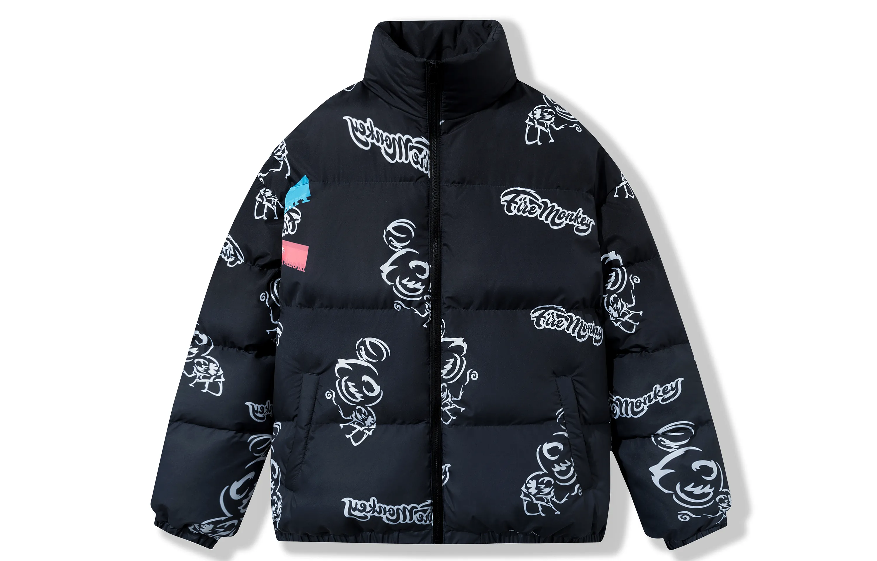 FireMonkey Puffer Jackets Unisex - POIZON
