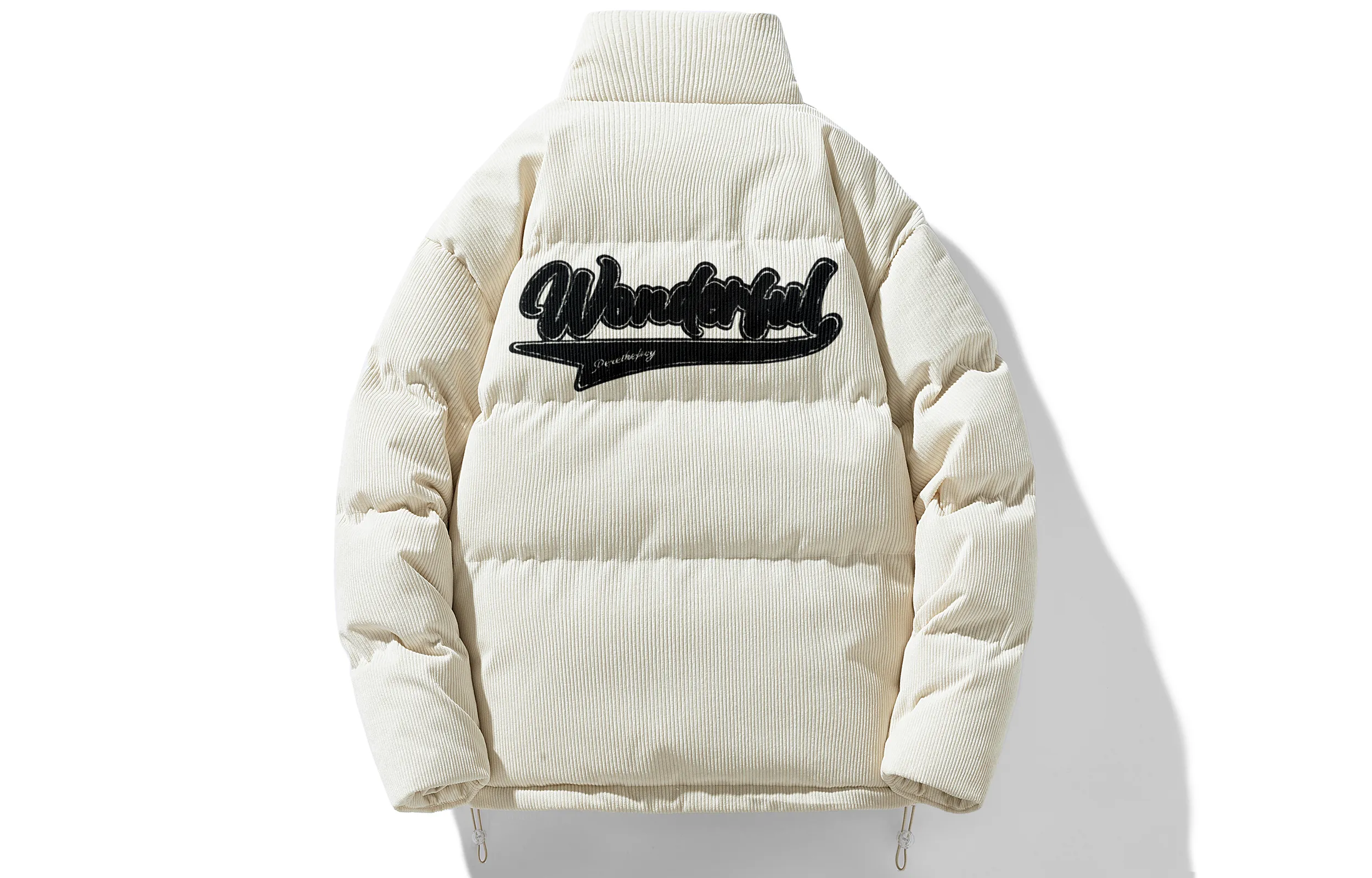 Pepe The Frog Puffer Jackets Unisex Blue Gray XL - POIZON