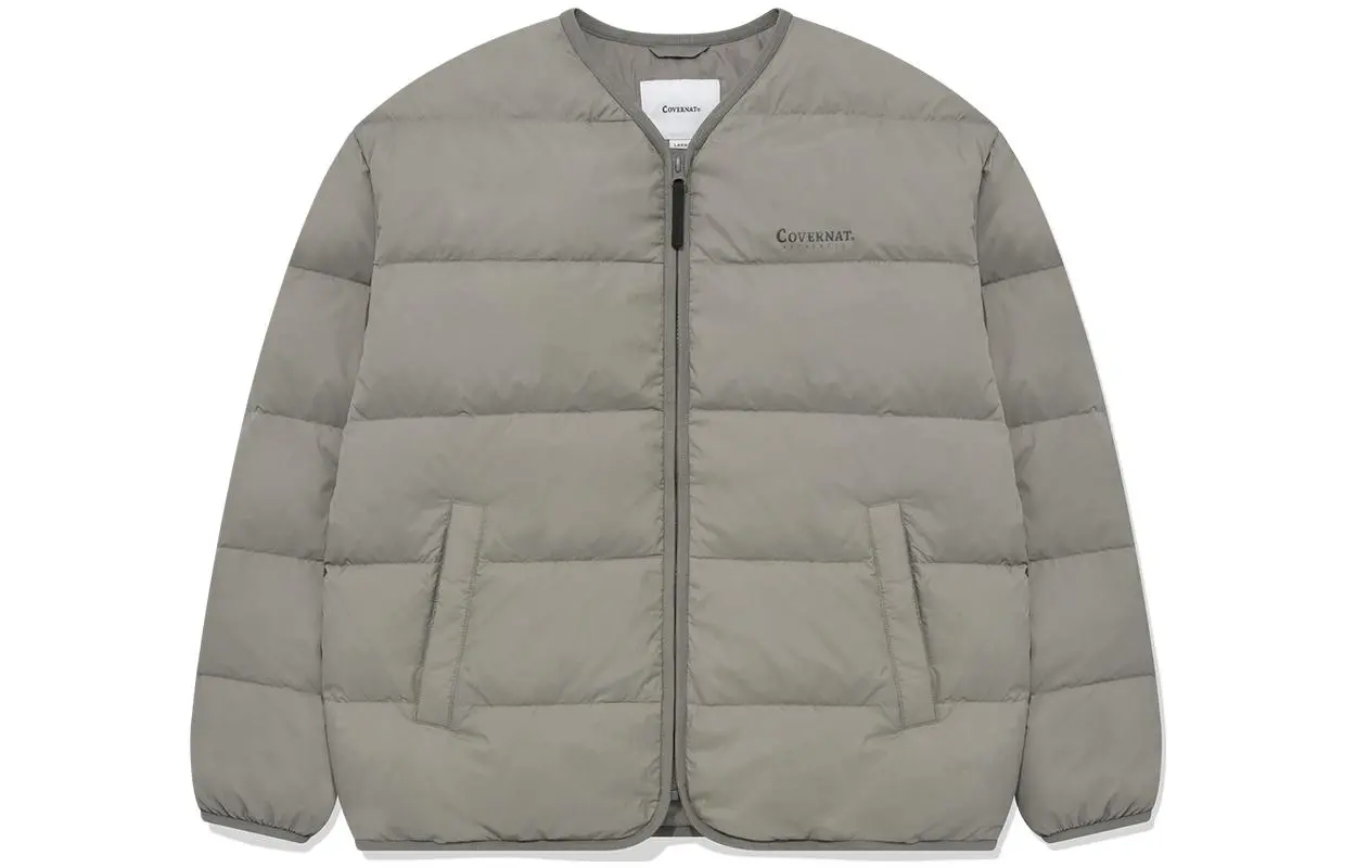 COVERNAT Down Jackets Unisex Gray - POIZON
