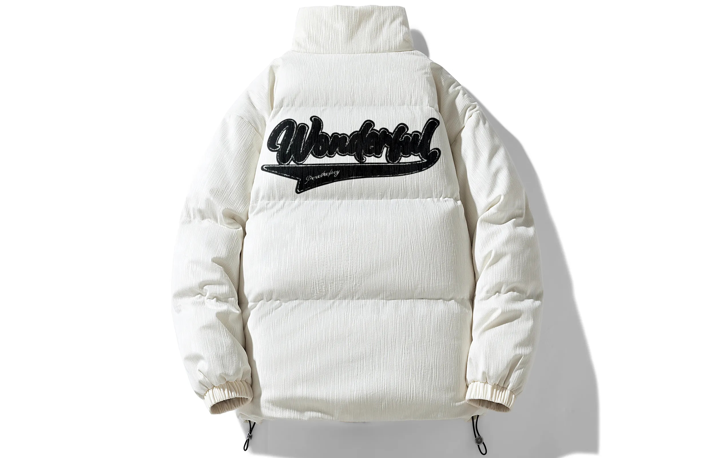 Pepe The Frog Puffer Jackets Unisex Dark Gray XL - POIZON