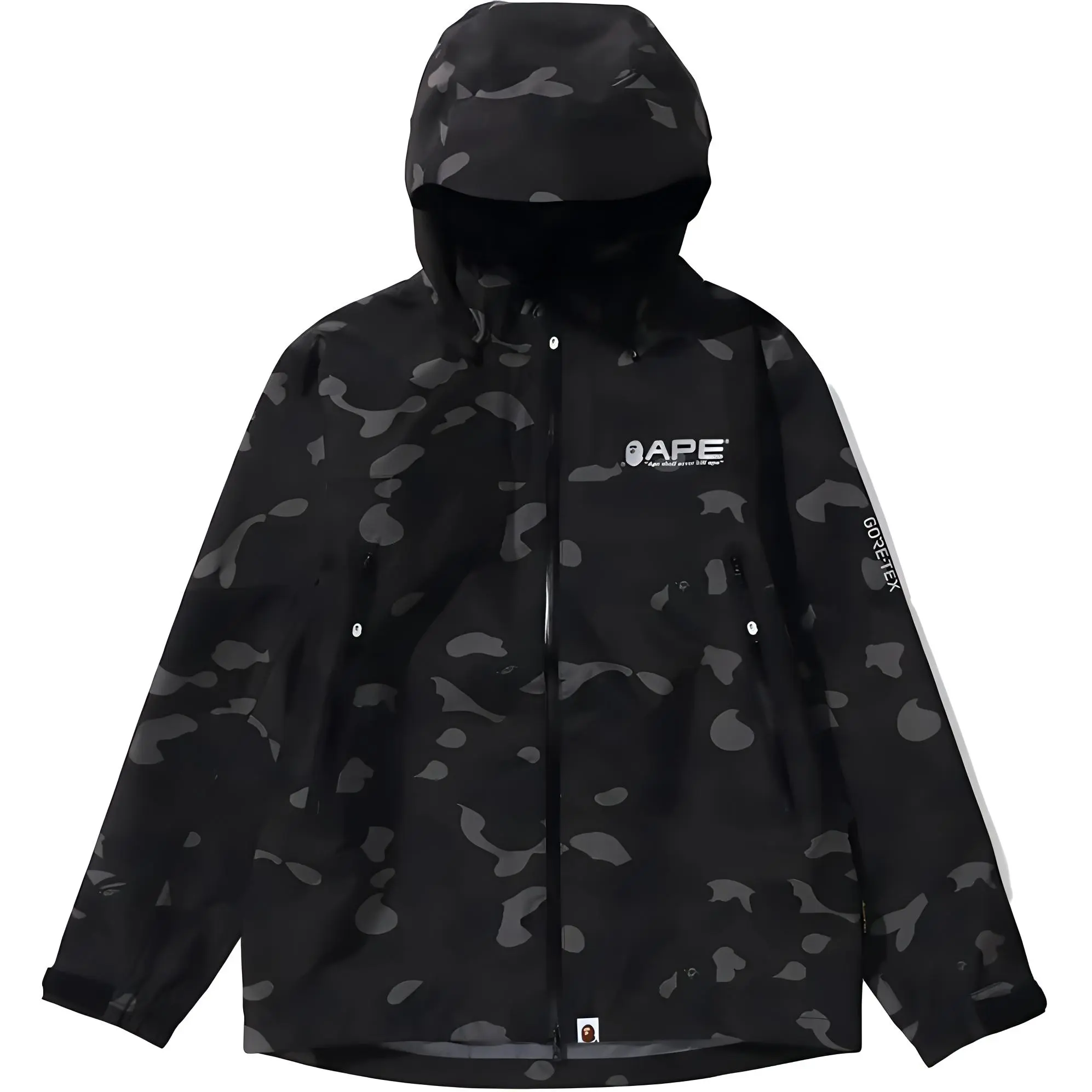 A BATHING APE GORE-TEX Color Camo Shell Jacket - POIZON