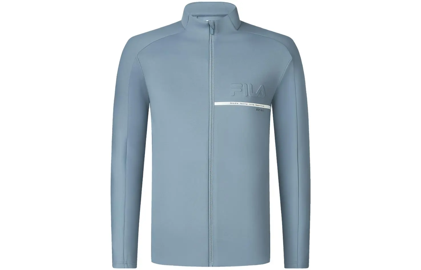 FILA Jackets Men Star Gray Blue - POIZON