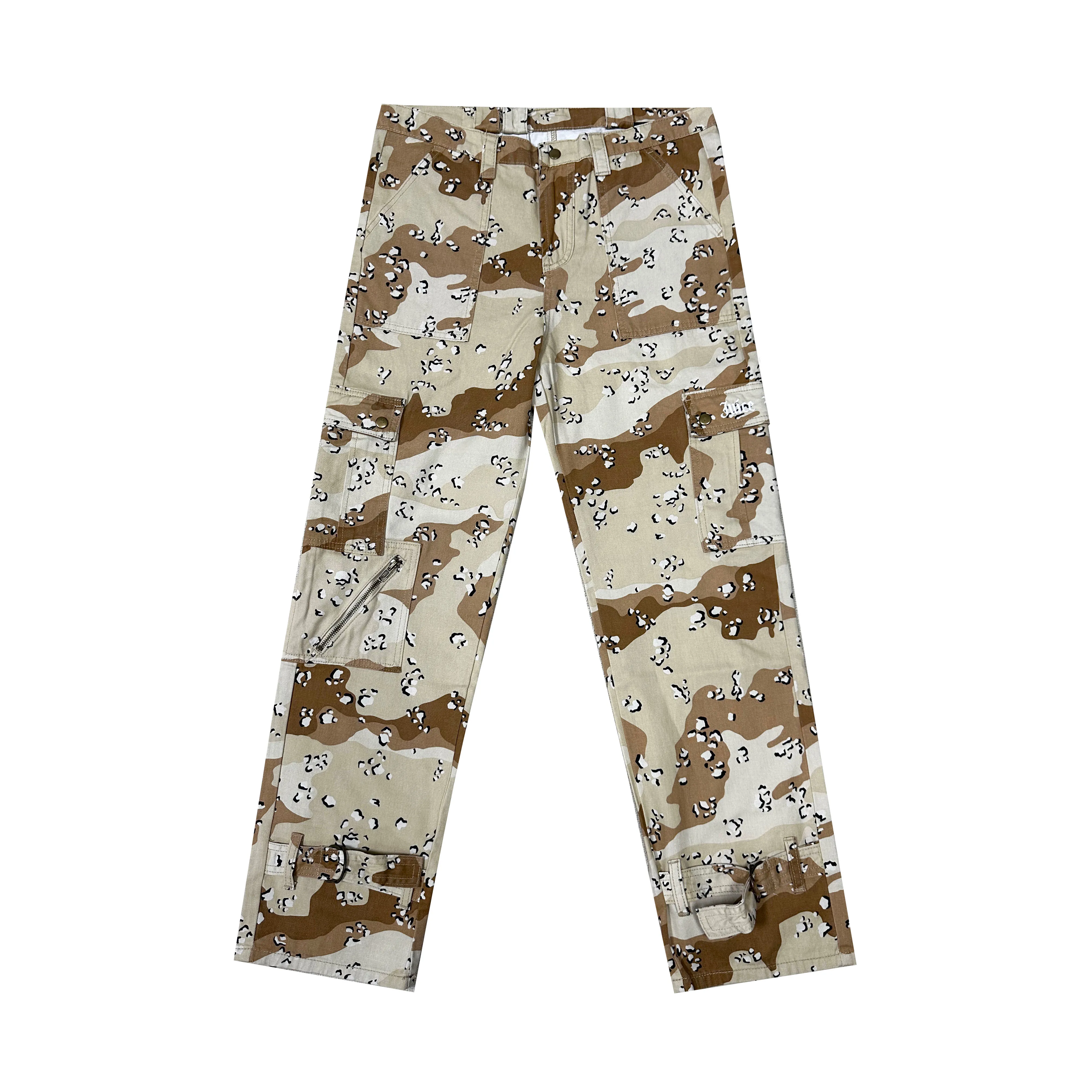 Juice Wrld Cargo Pants Unisex Wheat - POIZON