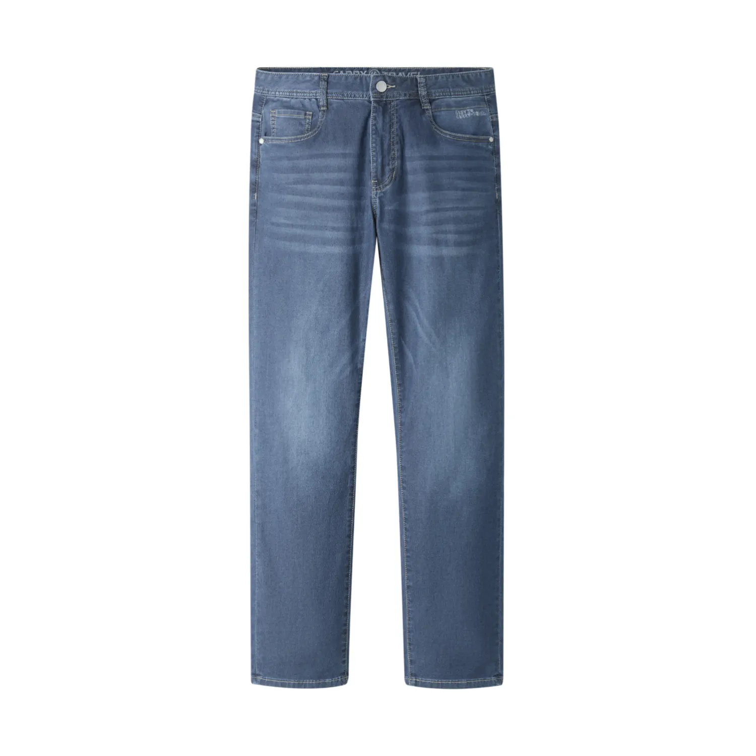 HLA Jeans Men Blue Gray Ox Transition Color Light 38 - POIZON