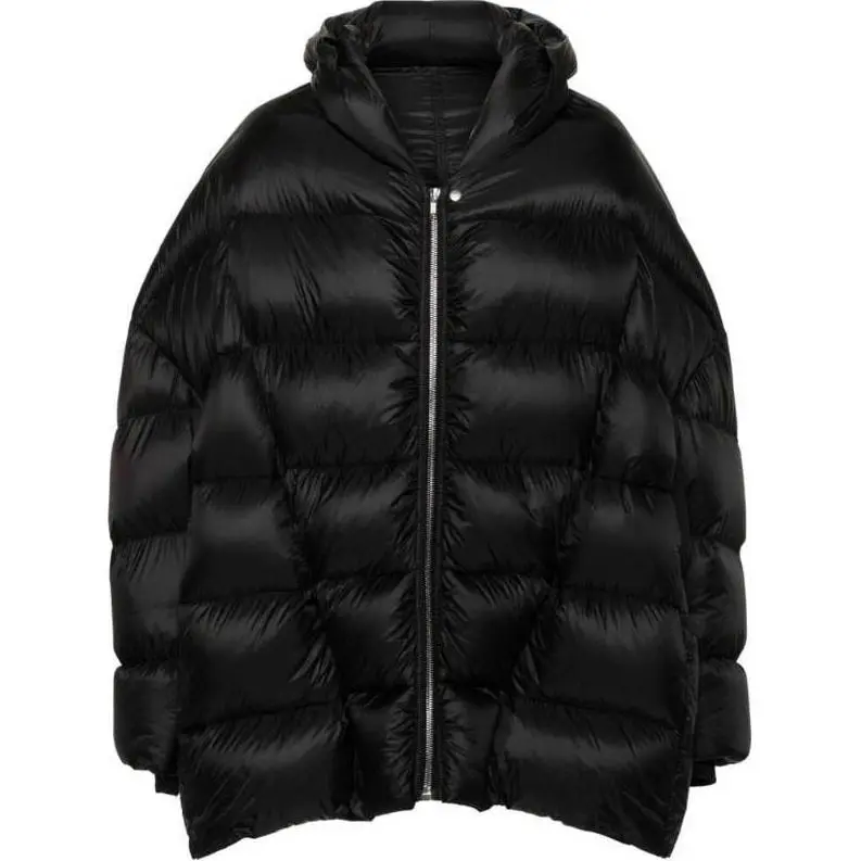 RICK OWENS Hooded Peter Puffer Jacket - POIZON