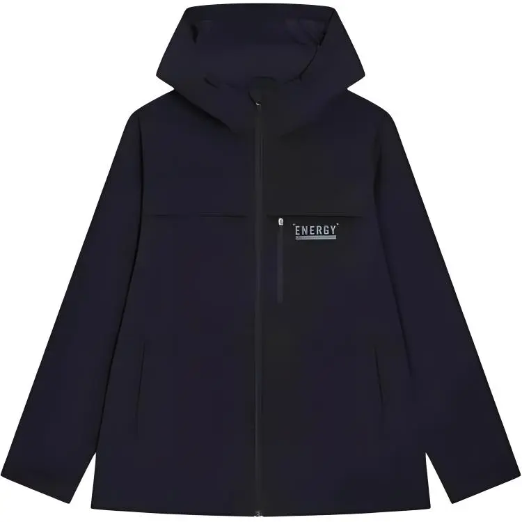 XTEP Variety Training Collection Trench Coats Men Jet Black - POIZON