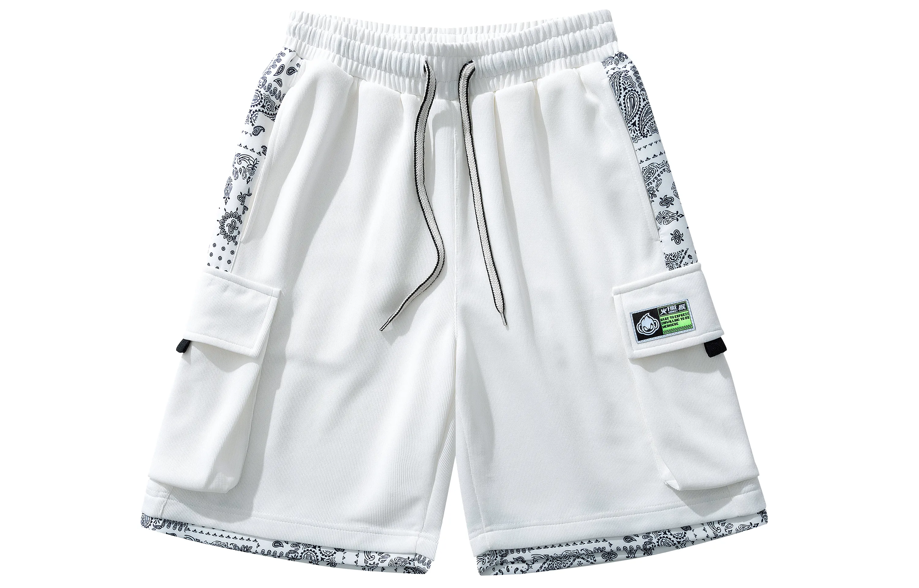 FireMonkey Cargo Shorts Unisex - POIZON