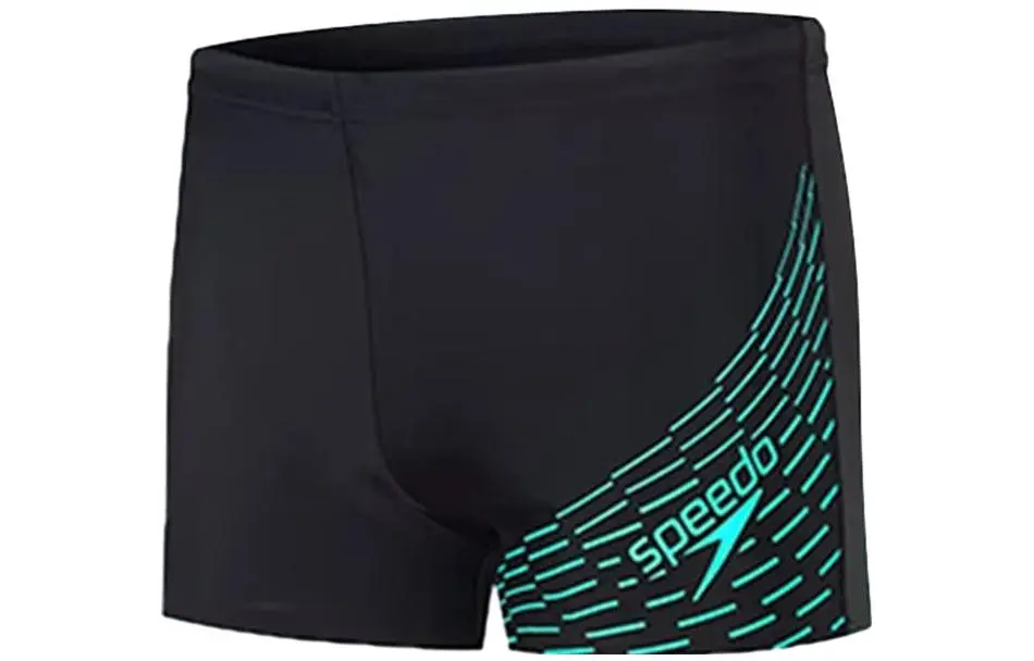 Speedo Swimming Shorts Men Blue Green - POIZON