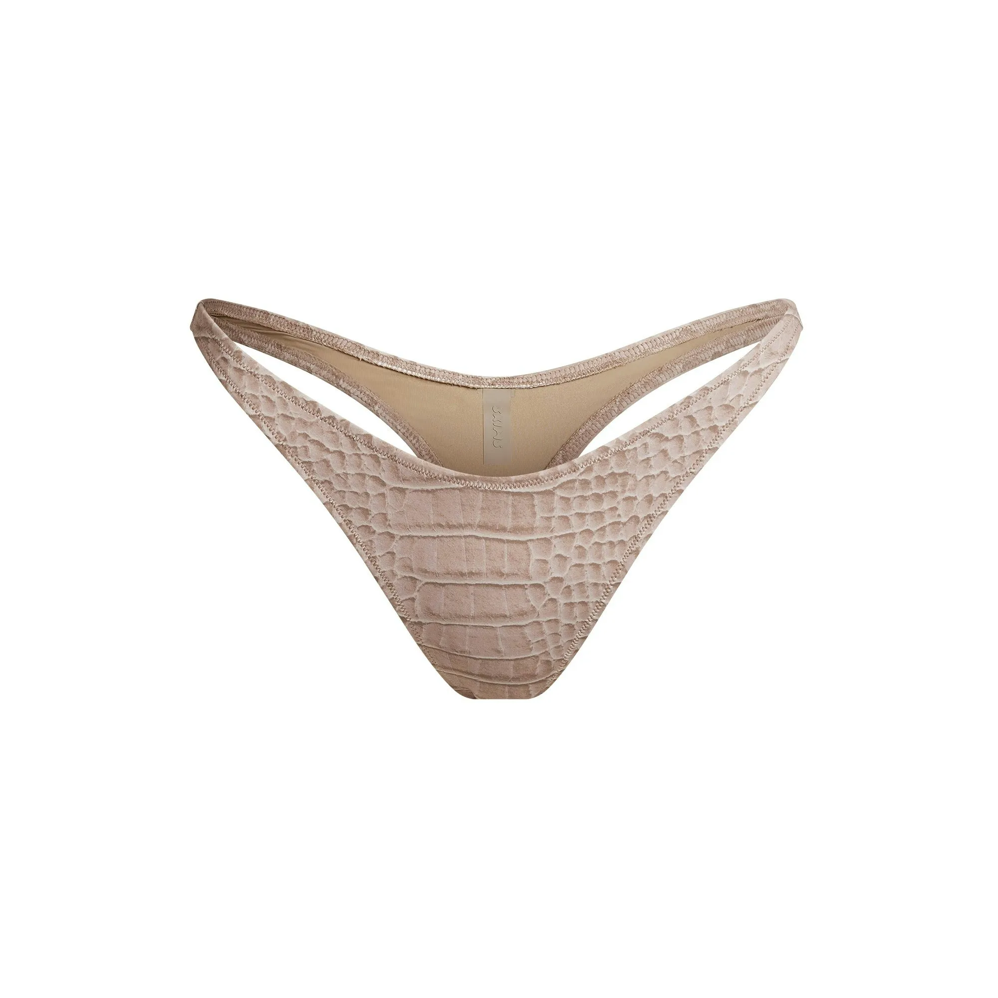 SKIMS SS25 SIGNATURE SWIM THONG BIKINI BOTTOM Swimming Shorts Women's ...