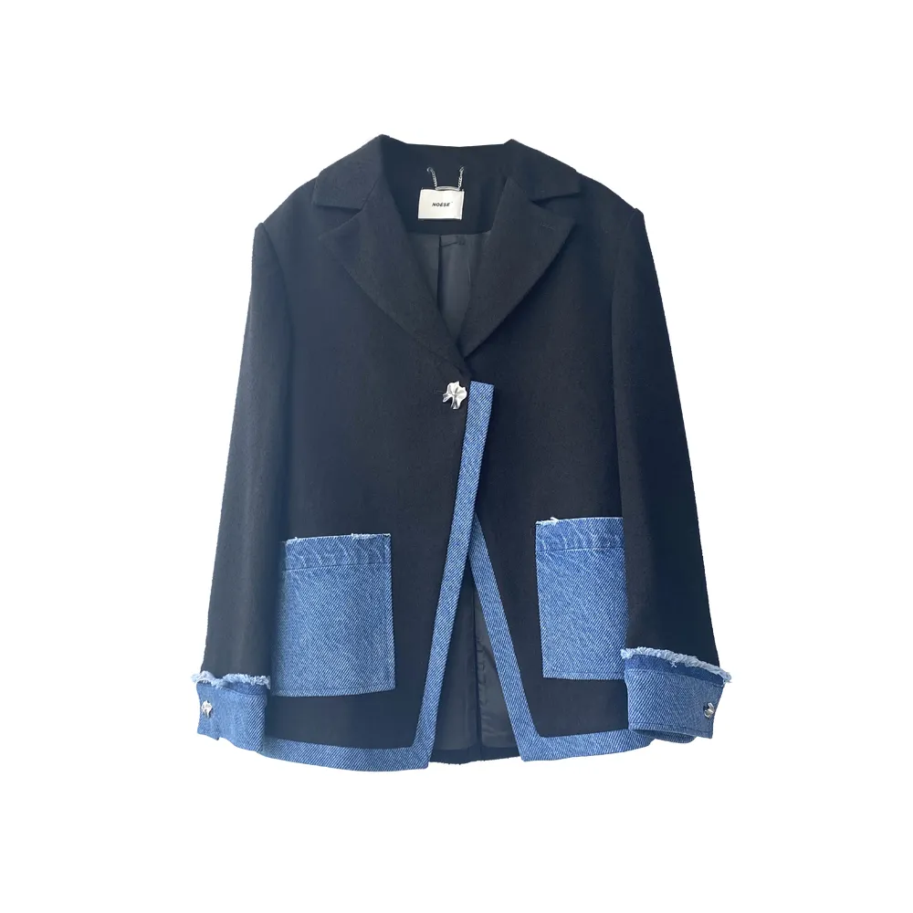 NOESE Business Suits Women's Black - POIZON