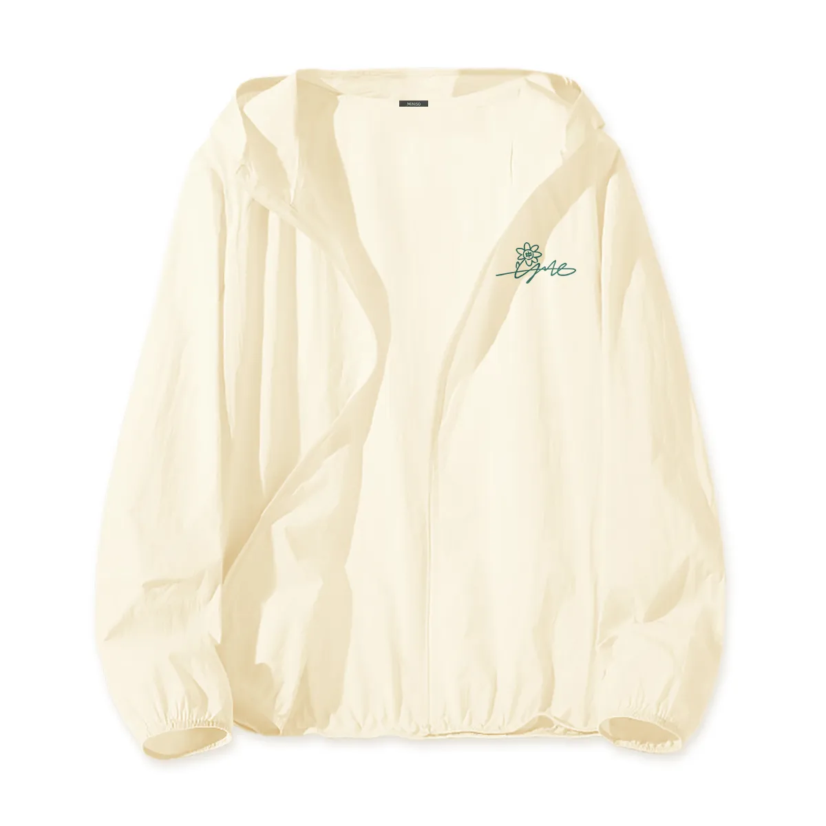 MINISO Sun Protection Clothing Women's White (Fresh Sunflower Chest ...