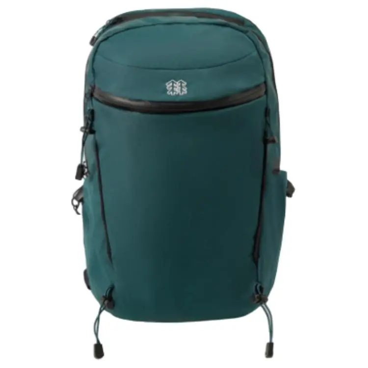 KOLON SPORT Fabric Backpack Unisex Dark Green - POIZON
