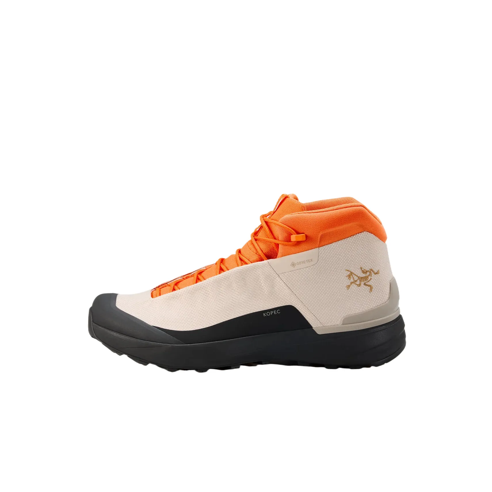 Arcteryx Kopec Mid Top Hiking Shoes Men's Rune Black - POIZON