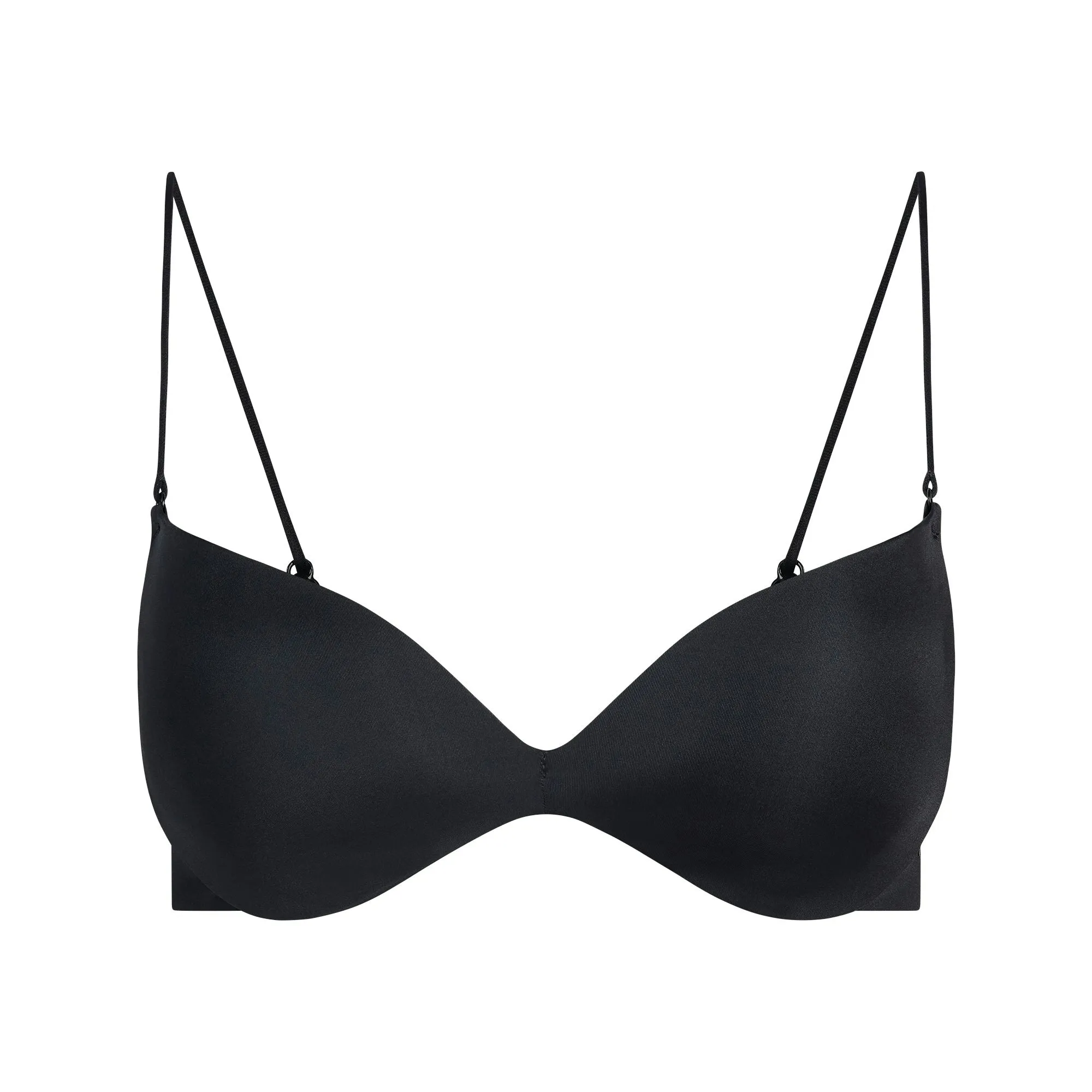 SKIMS SS25 WIRELESS FORM MICRO STRAP PLUNGE BRA Women's 1 Pack - POIZON