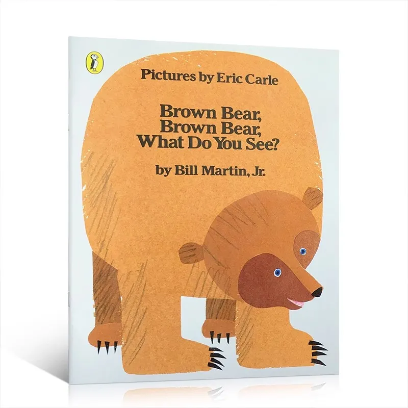 Brown Bear What Do You See？ Eric Carle English Kids' Picture Books - POIZON