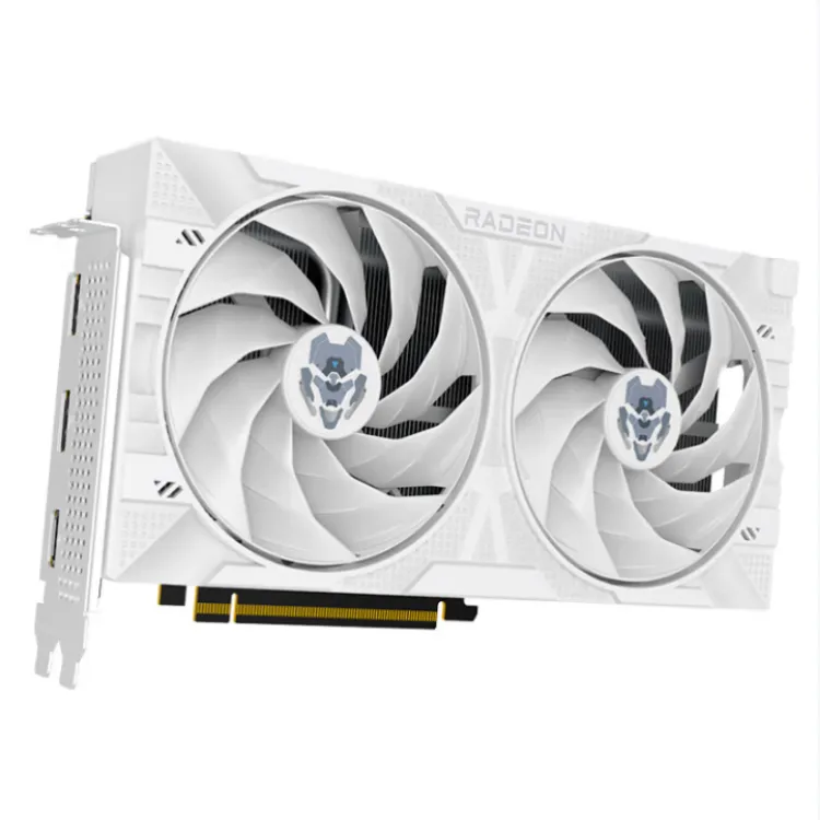 HANKAI 9060 XT 16GB OC White Alloy GDDR6 Esports Game DeepSeek Smart AI ...