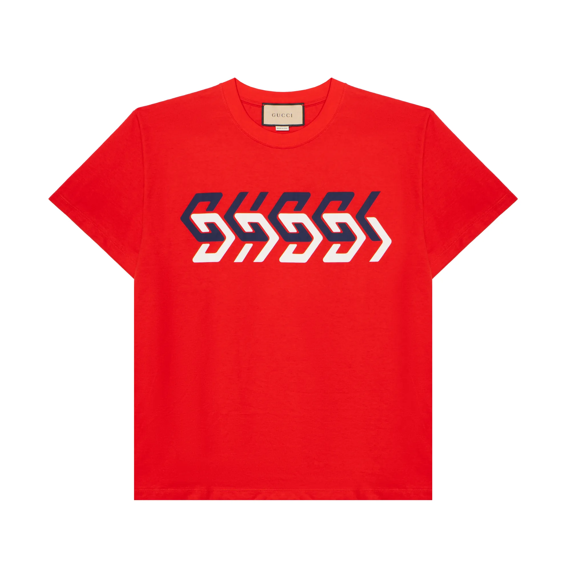 GUCCI T-Shirts Men Red - POIZON
