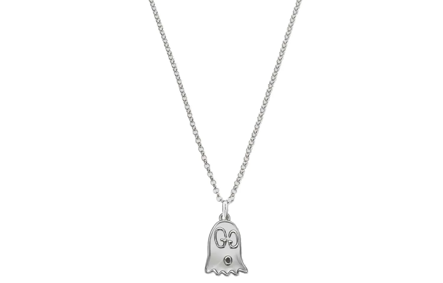 GUCCI Ghost necklace in silver - POIZON
