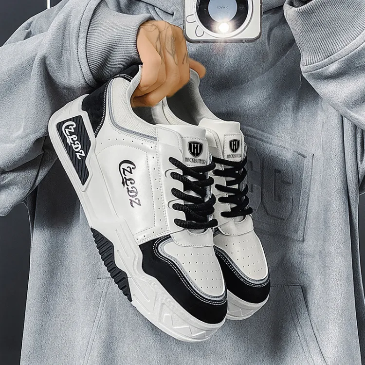 HACKBUTEER Low-Top Skateboard Shoes Men's Box Included - POIZON