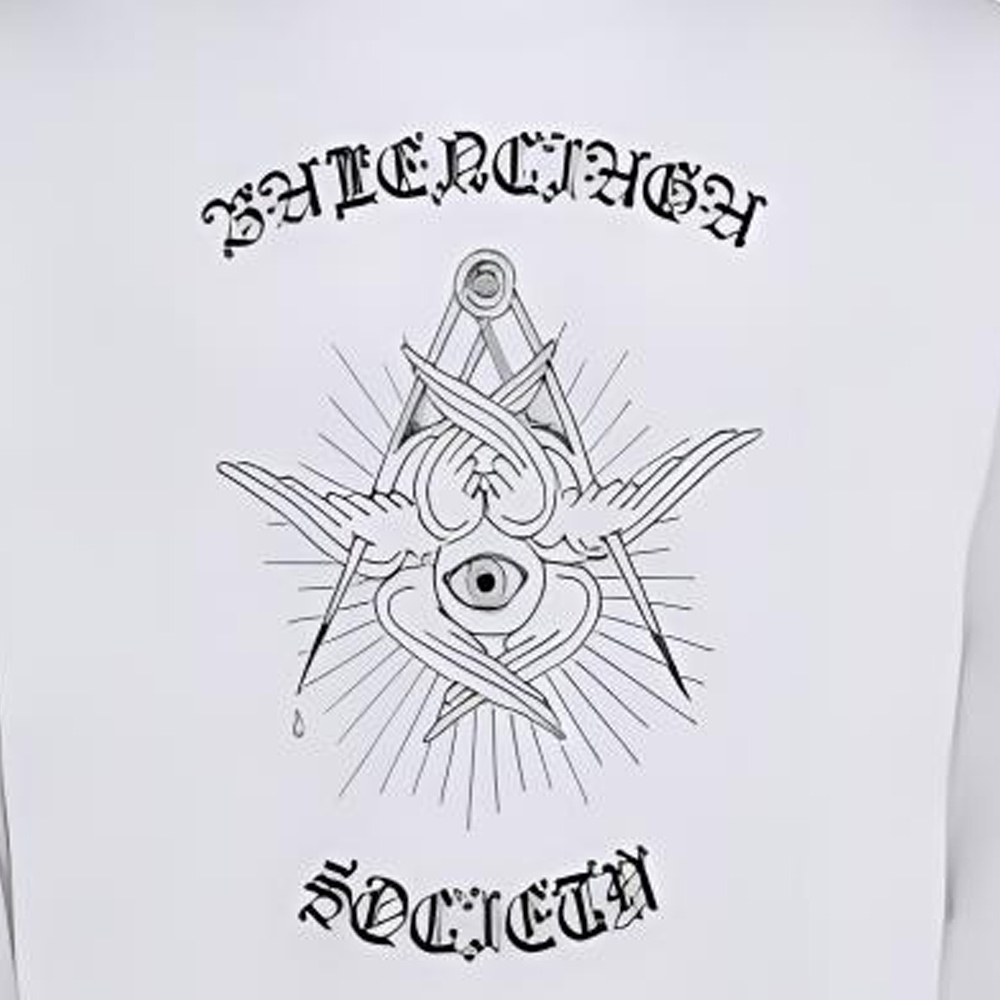 Balenciaga Free Your Mind Longsleeve T-Shirt - POIZON Balenciaga Free Your Mind Longsleeve T-Shirt - POIZON