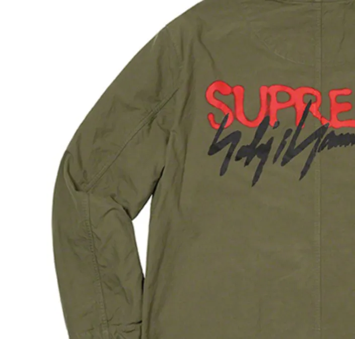 Supreme X Yohji Yamamoto Parka Black XL - POIZON Supreme X Yohji Yamamoto Parka Black XL - POIZON